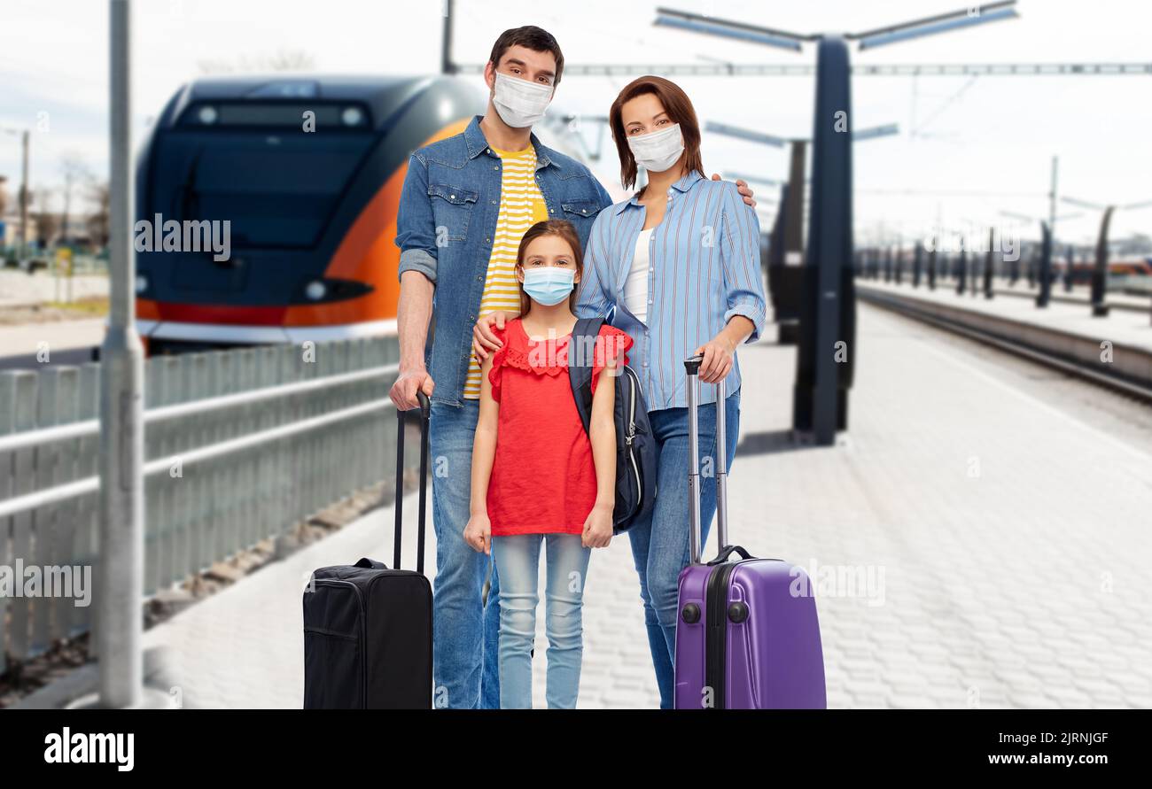Adult family in the train hi-res stock photography and images - Alamy