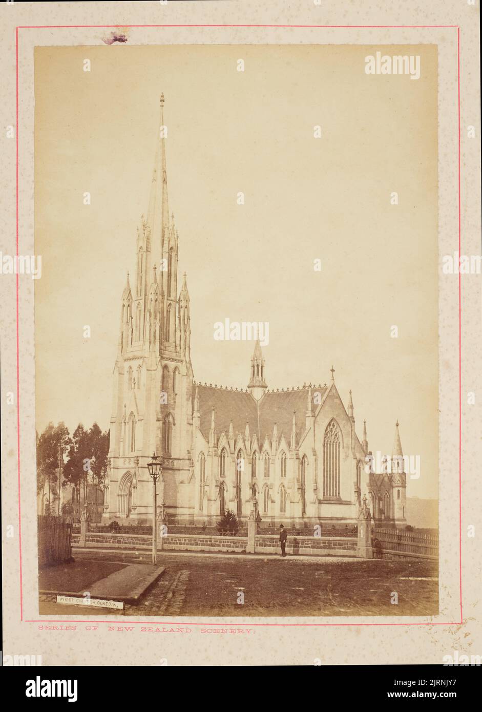 First Church, Dunedin. From the album: New Zealand Scenery, Series 1 ...