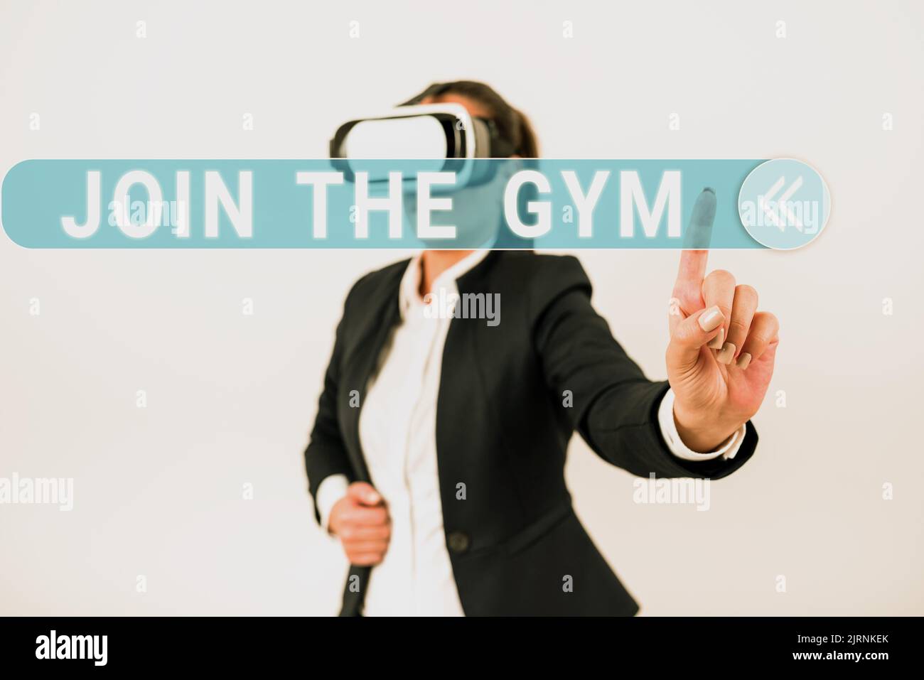 Sign displaying Join The Gym. Business concept Motivation to start ...