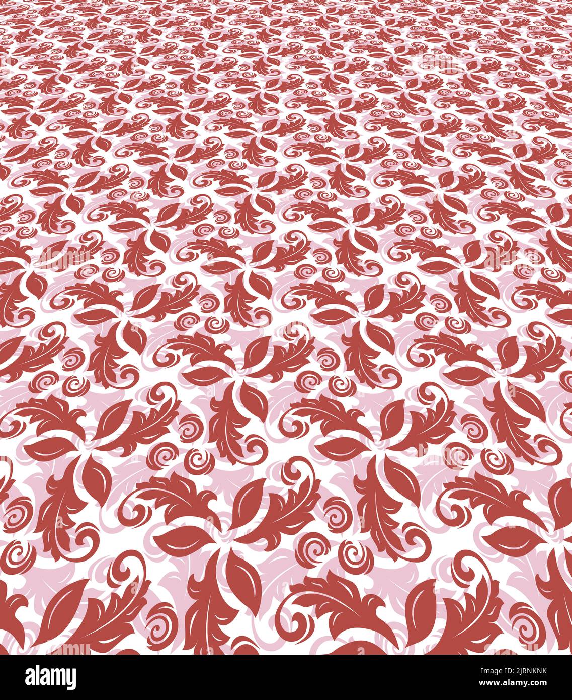 Modern pattern. Geometric abstract texture. Graphic floral red ...