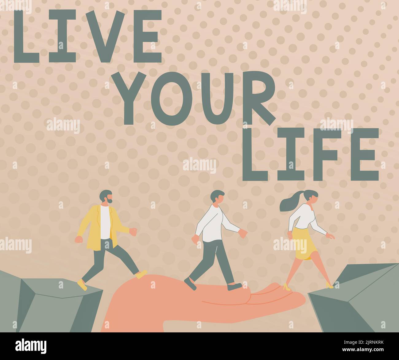 Handwriting text Live Your Life. Internet Concept Motivation ...