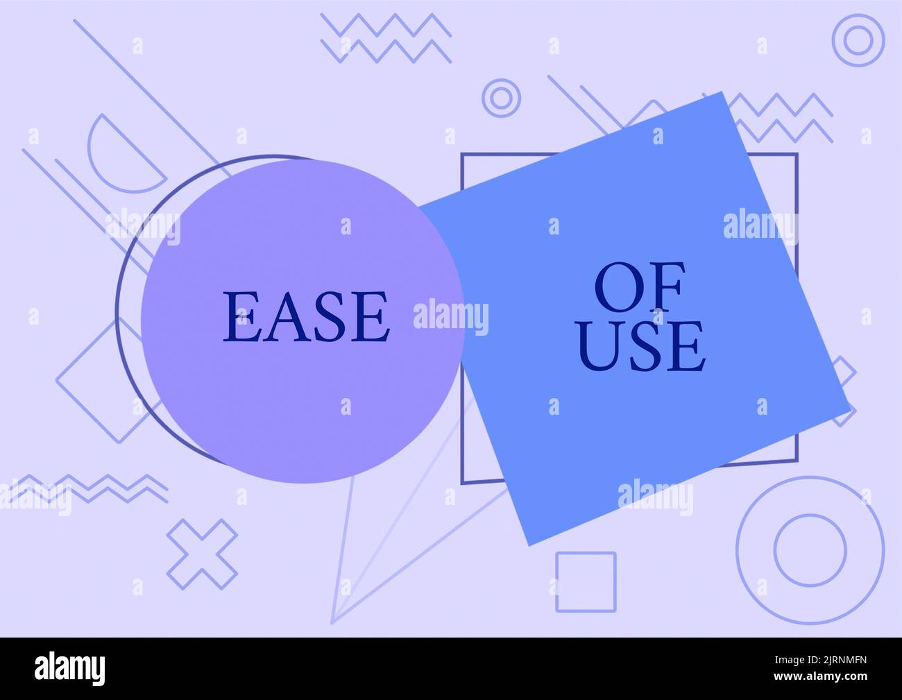 Text sign showing Ease Of Use. Business approach User friendly easy to ...