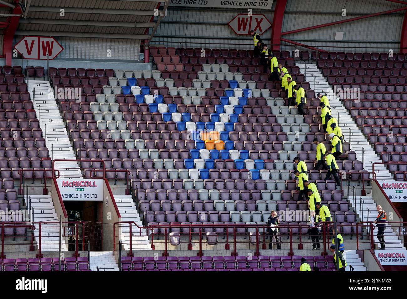 Tynecastle park general view hi-res stock photography and images - Alamy