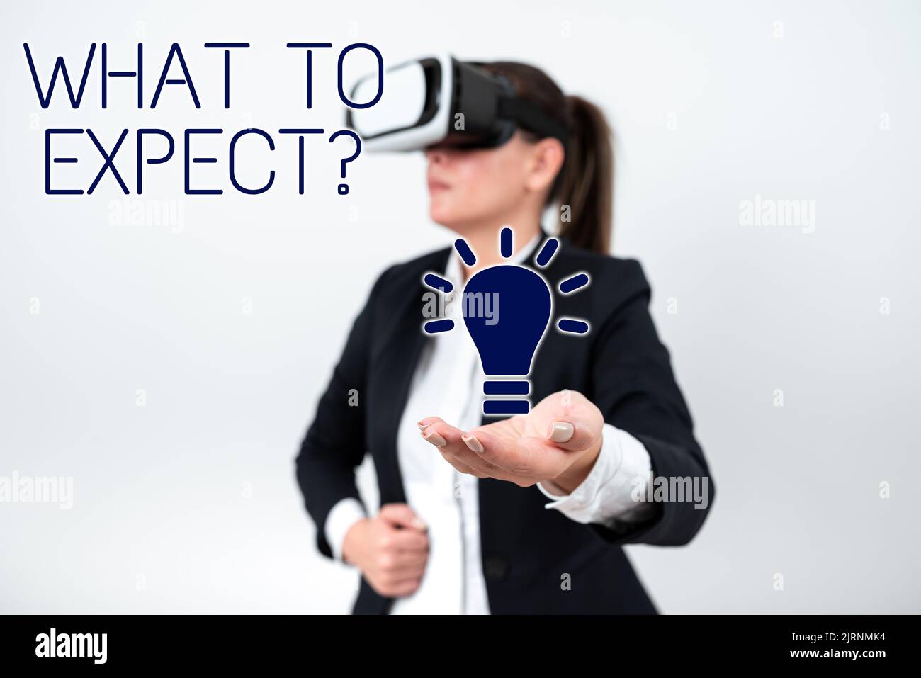 Hand writing sign What To Expect. Word Written on Confusion about the ...