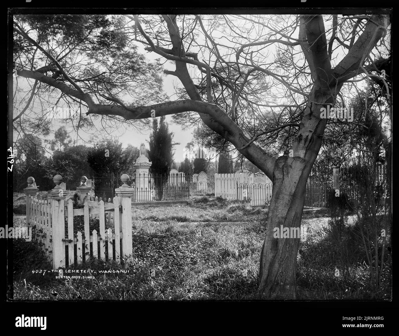 Wanganui the cemetery Black and White Stock Photos & Images - Alamy