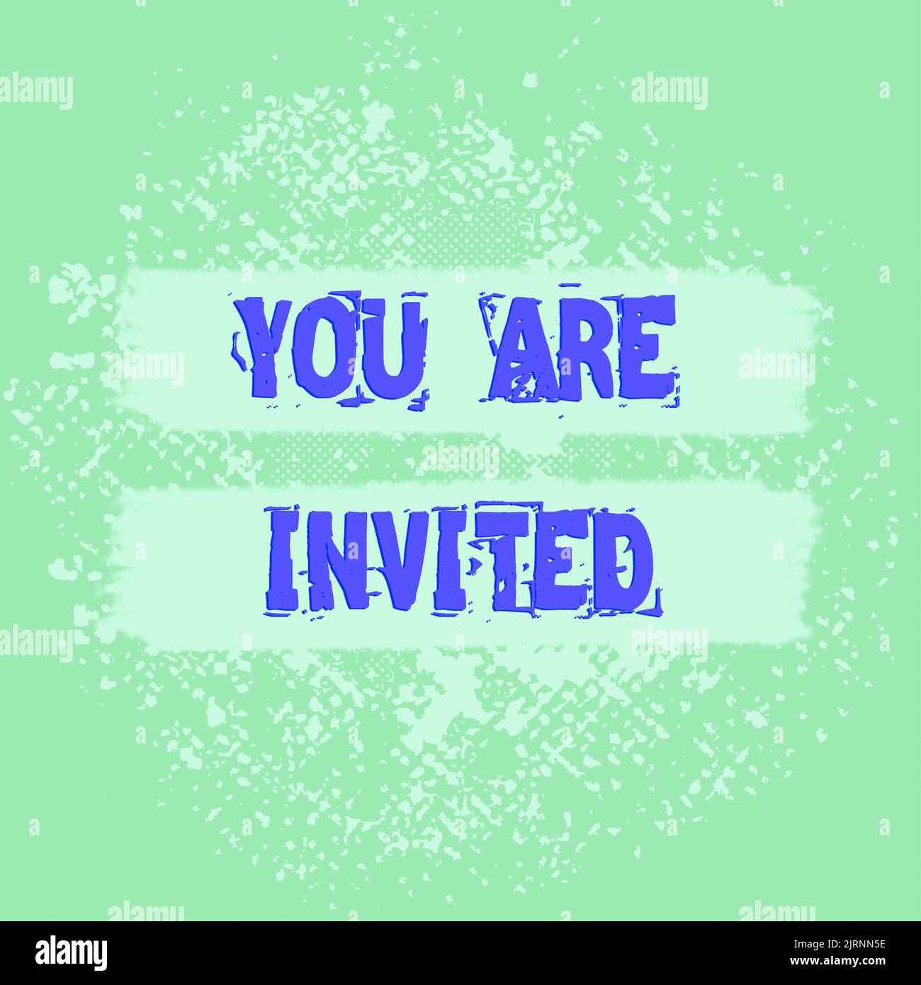 Conceptual caption You Are Invited. Business showcase Receiving and ...