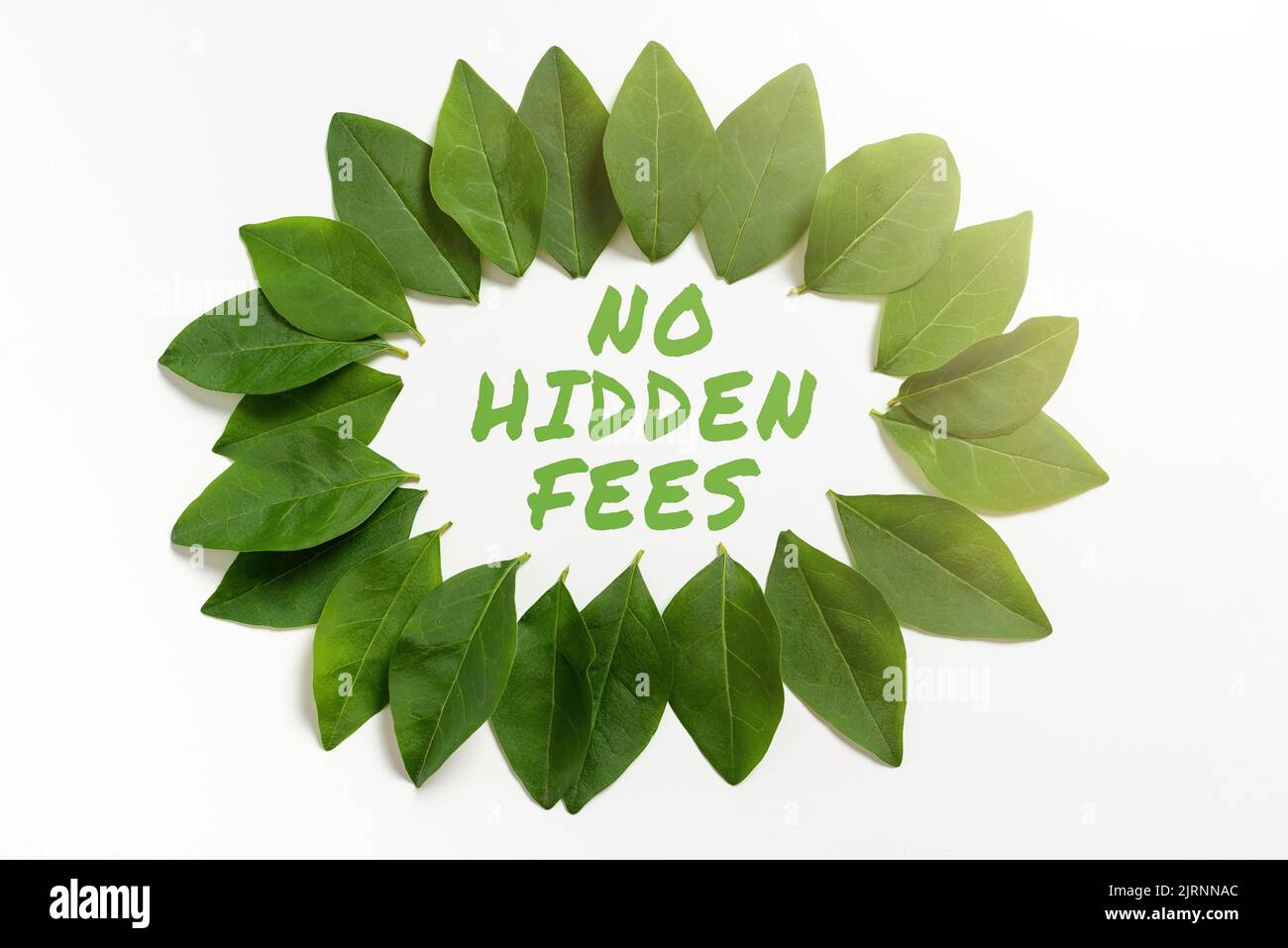 Sign displaying No Hidden Fees. Business approach Tagged price is the ...