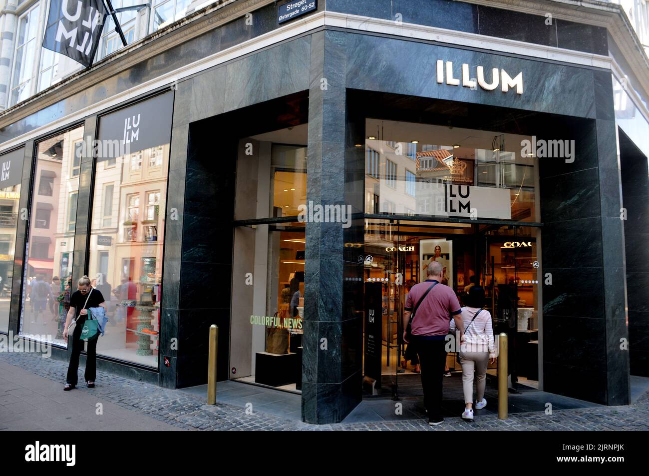 Copenhagen /Denmark/25 August 2022/ Denmark's Illum department shoping ...