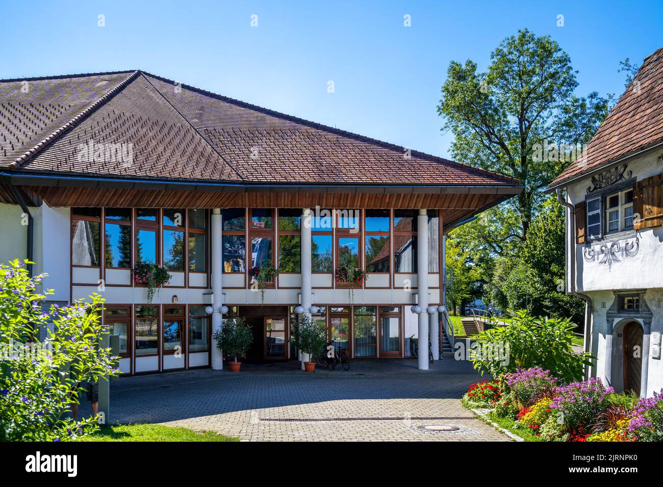 Kurhaus, Isny im Allgaeu, Germany Stock Photo - Alamy
