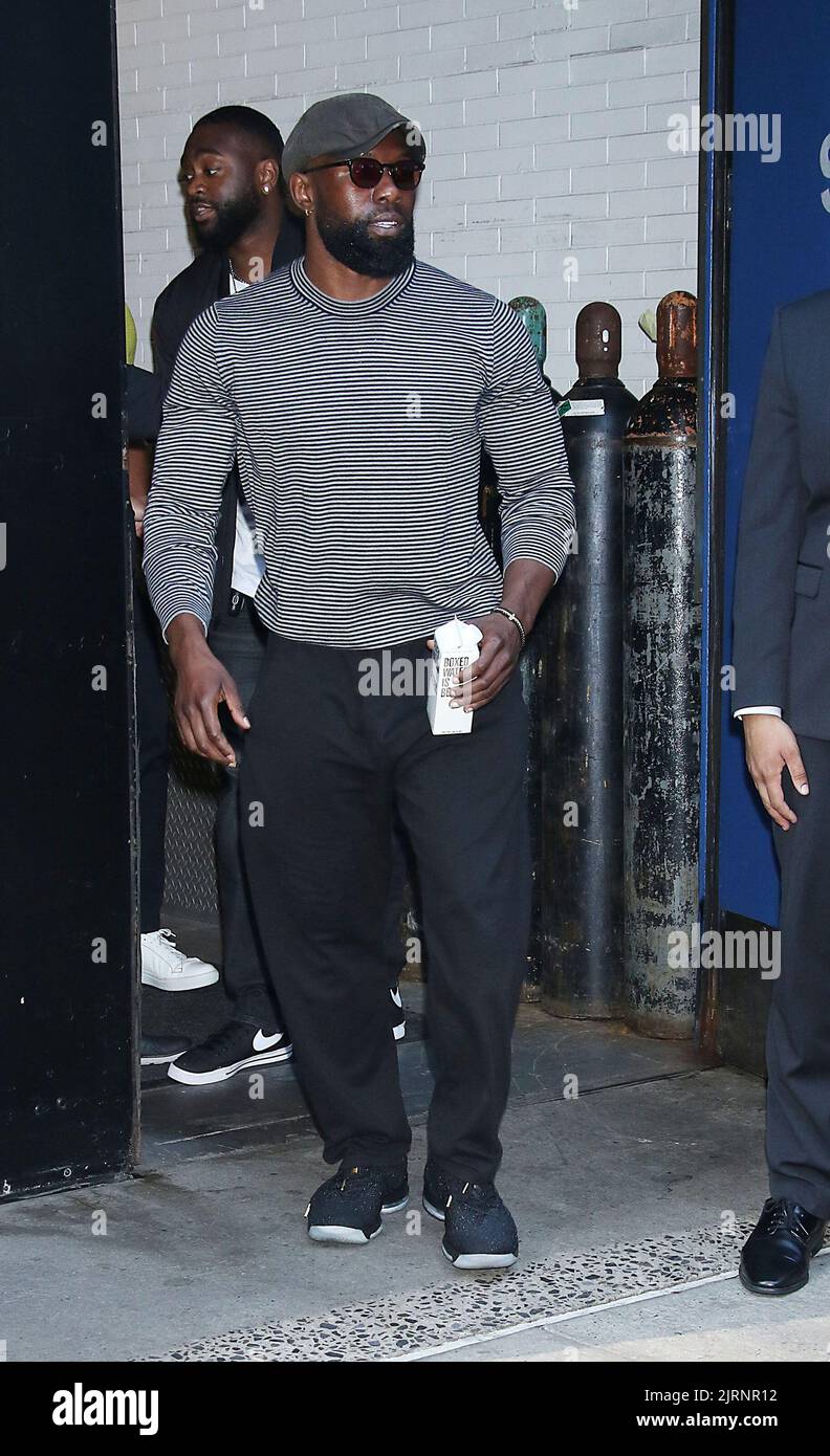 Celebrities At Good Morning America -PICTURED: Trevante Rhodes ...