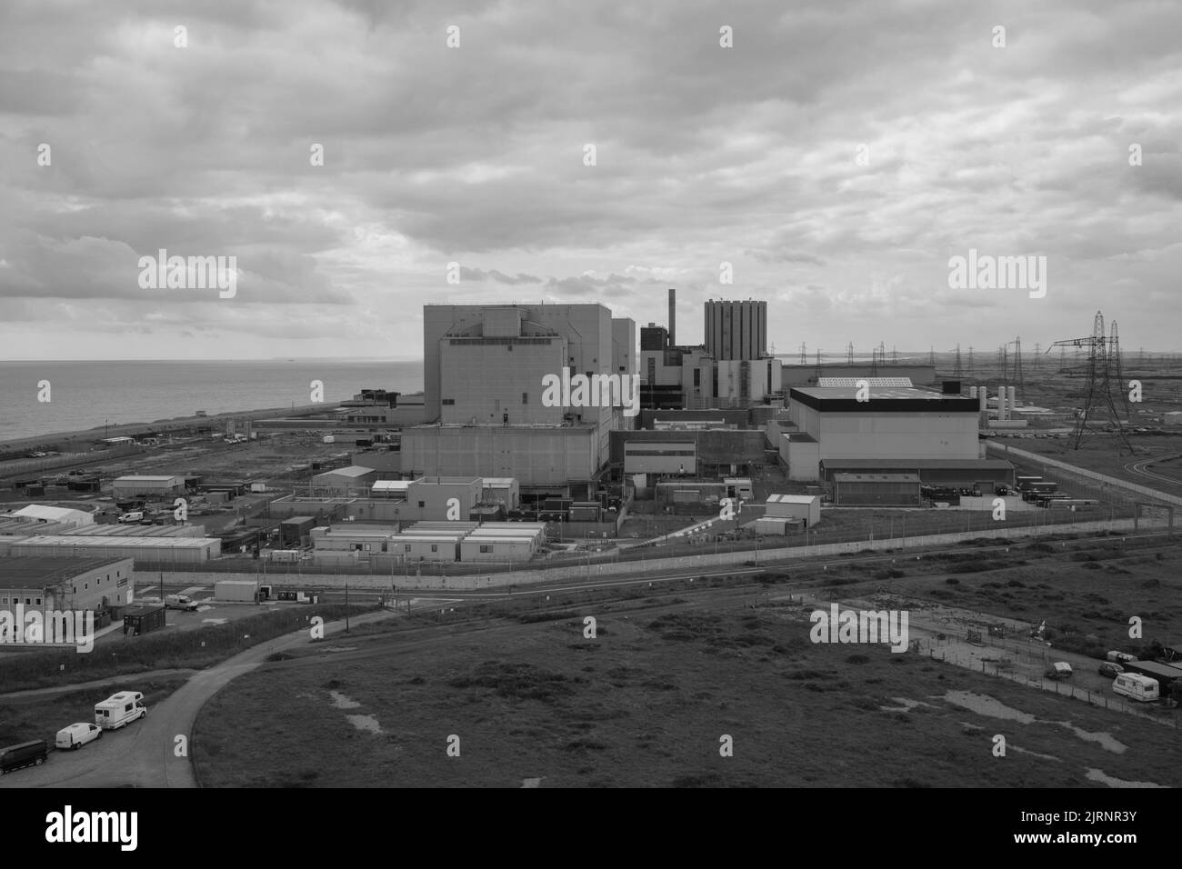 Power station kent Black and White Stock Photos & Images - Alamy