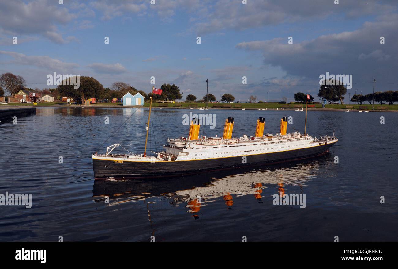 The only danger to Titanic on her maiden voyage was swans not icebergs ...