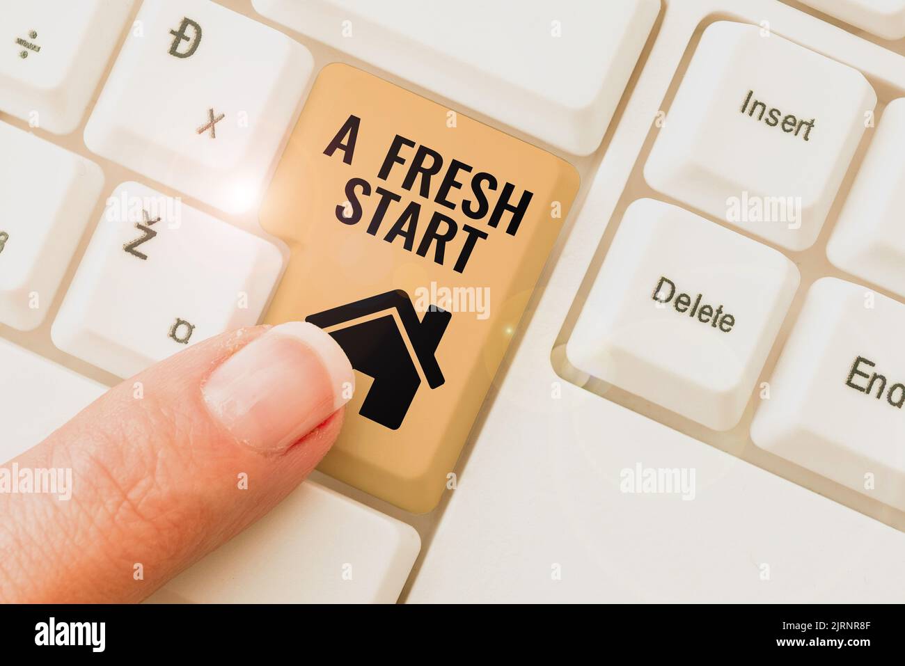 Conceptual display A Fresh Start. Business approach New beginnings ...