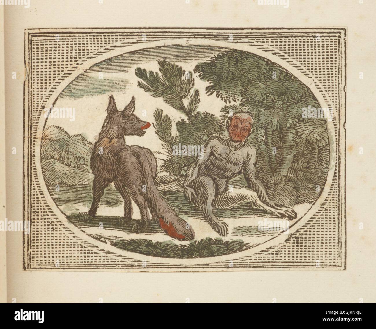Wood engraving, England, by Thomas Bewick Stock Photo - Alamy