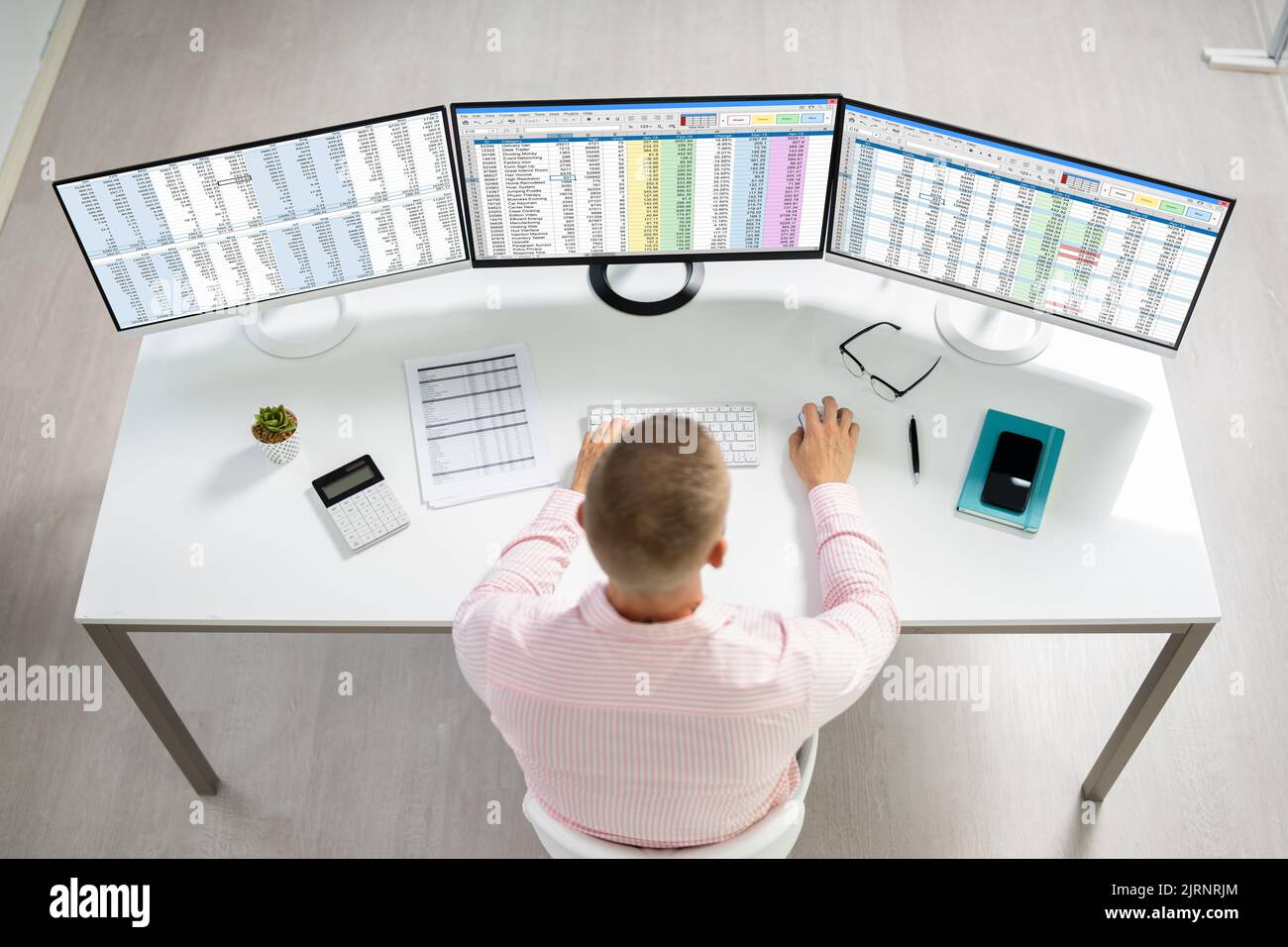 Medical Spreadsheet Coding On Laptop. Finance Job Stock Photo - Alamy
