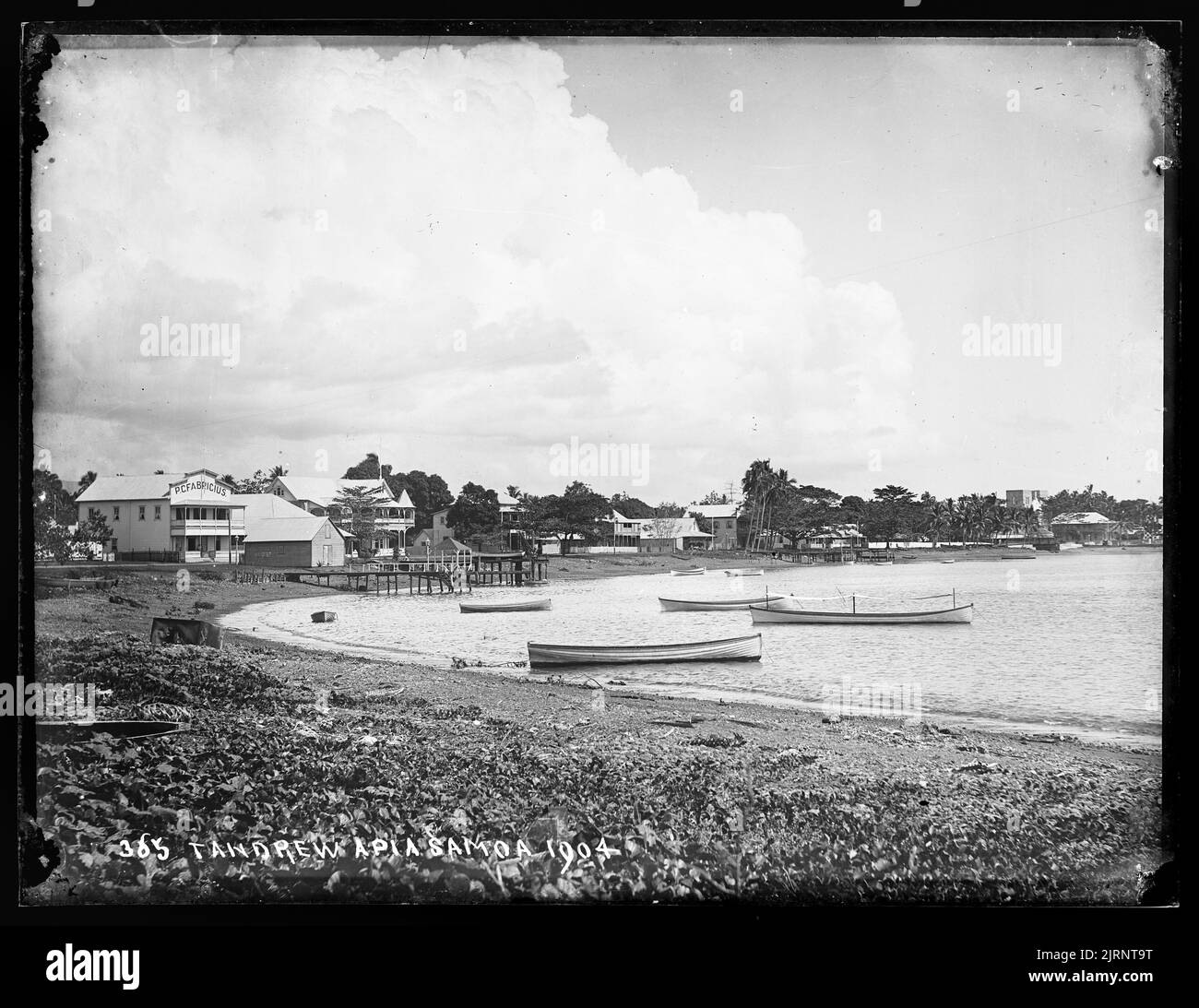 Samoa view Black and White Stock Photos & Images - Alamy