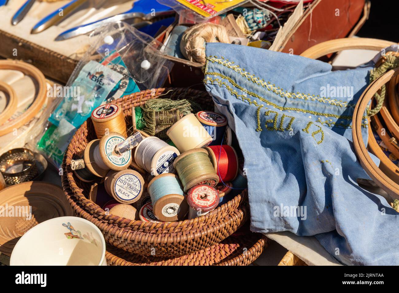 Vintage sewing threads and other items for sale at The Frome ...