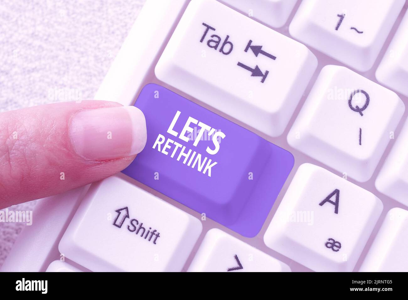 Inspiration showing sign Let S Rethink. Business approach Give showing ...