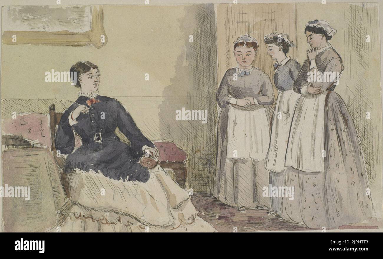 Three servants hi-res stock photography and images - Alamy