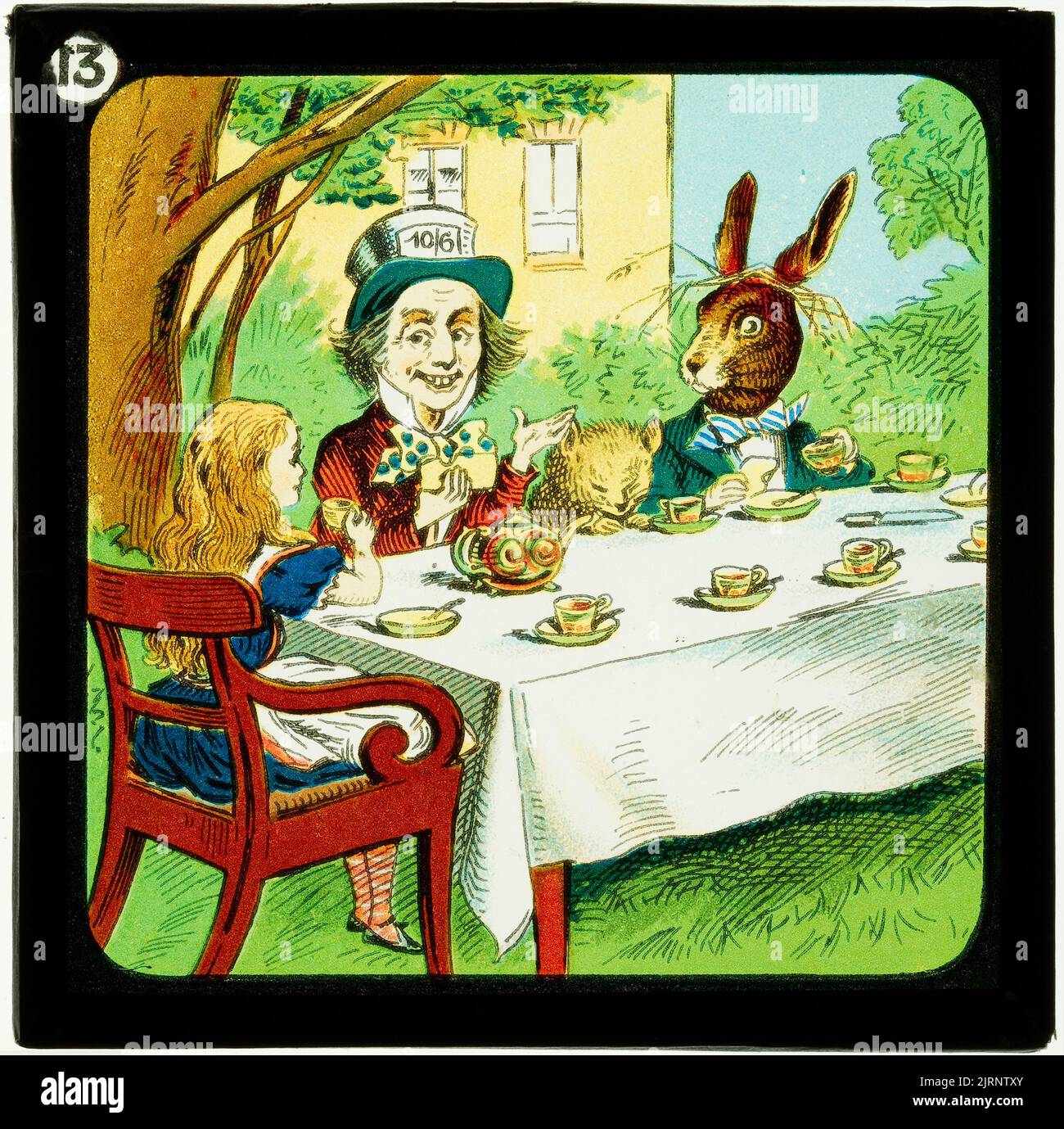 Alice in Wonderland (Part 2), Mad tea party: there was a table under a ...