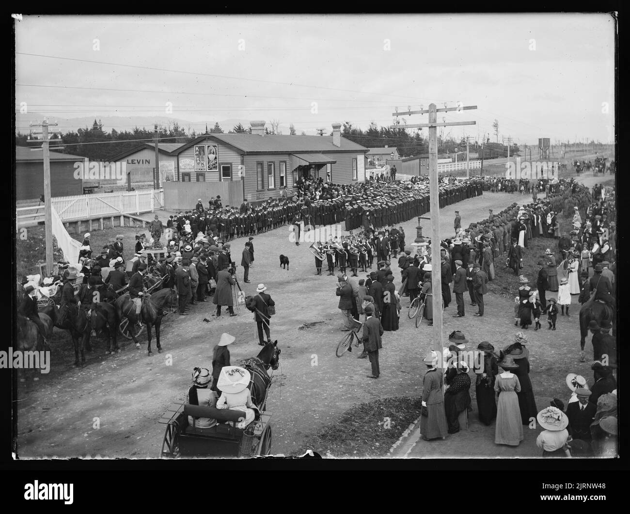 The address of welcome Stock Photo - Alamy