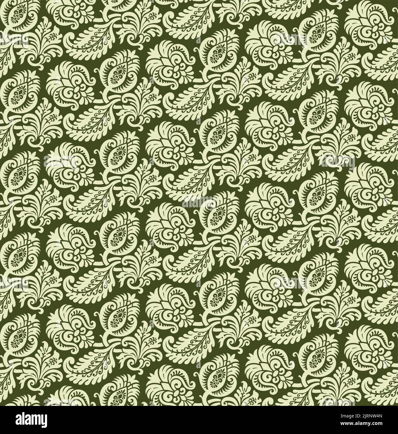 Wallpaper floral vintage Stock Vector Images - Alamy