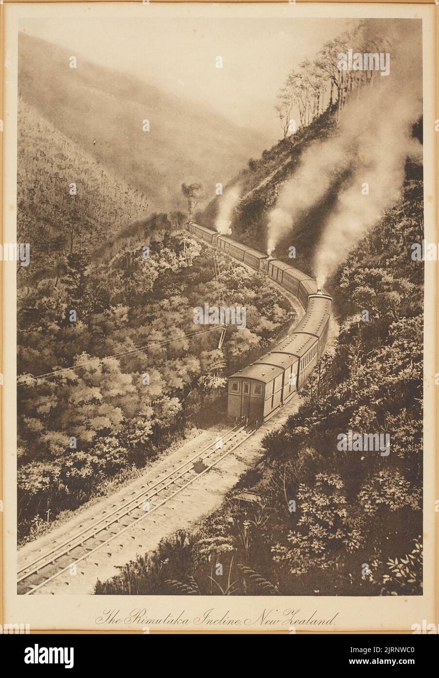 New zealand the rimutaka incline hi-res stock photography and images ...