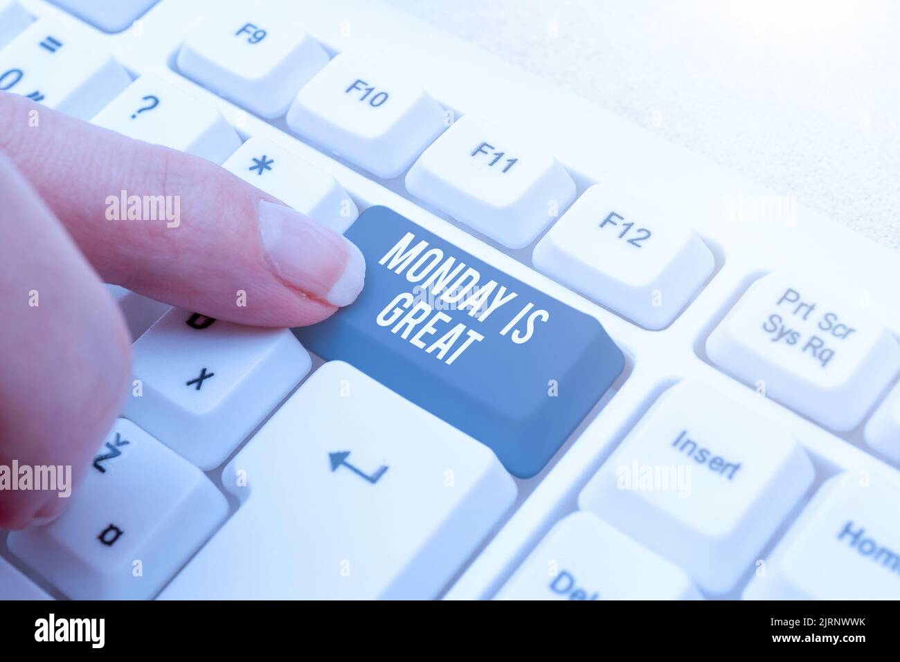 Writing displaying text Monday Is Great. Business approach Excellent ...