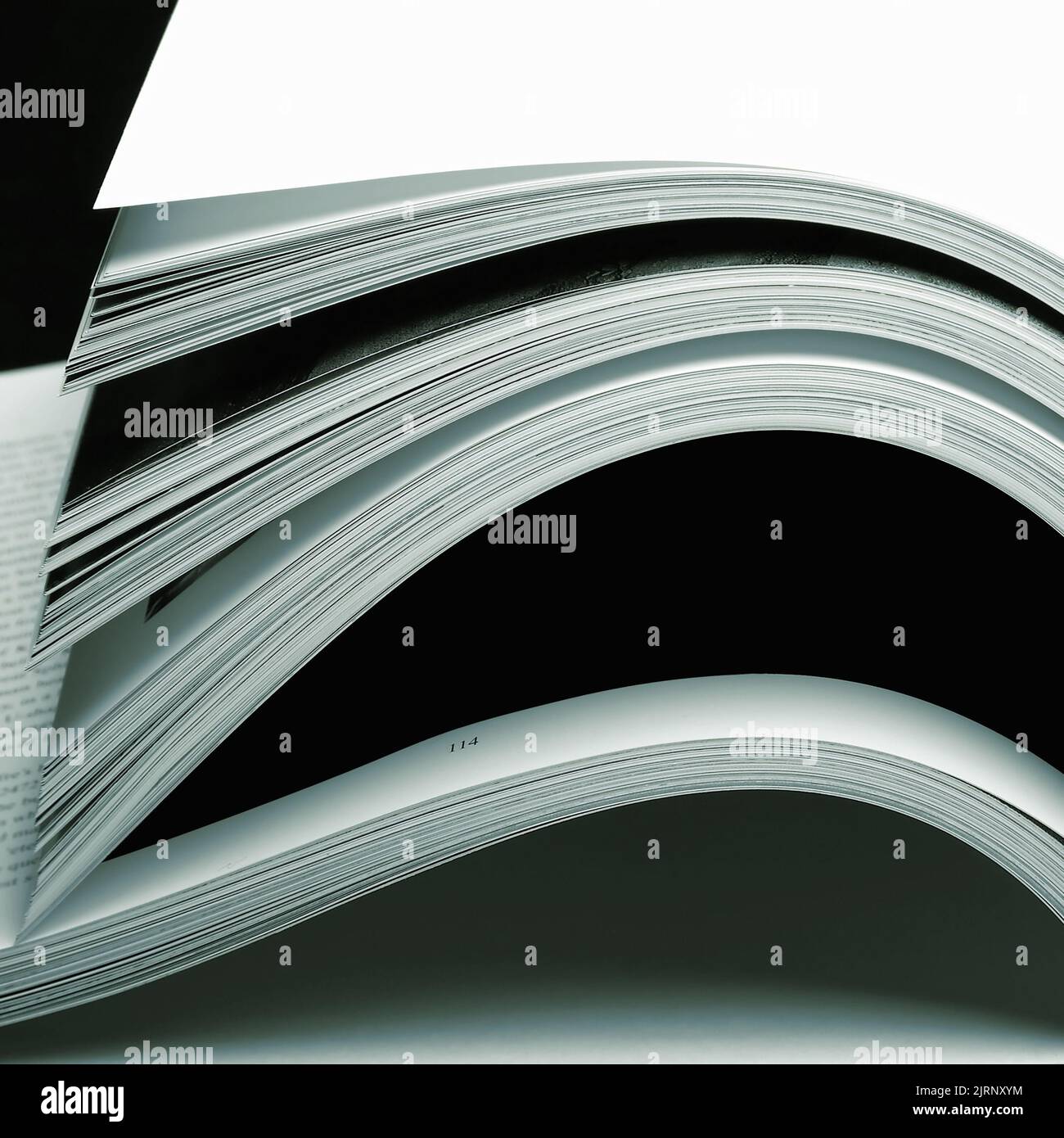 Close up of large open book Stock Photo - Alamy