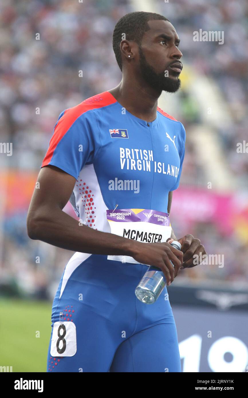 Kyron McMASTER of the British Virgin Islands in the Men's 400m Hurdles ...