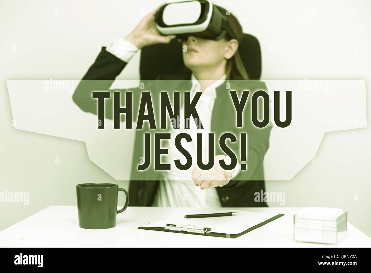 Inspiration showing sign Thank You Jesus. Conceptual photo Being ...