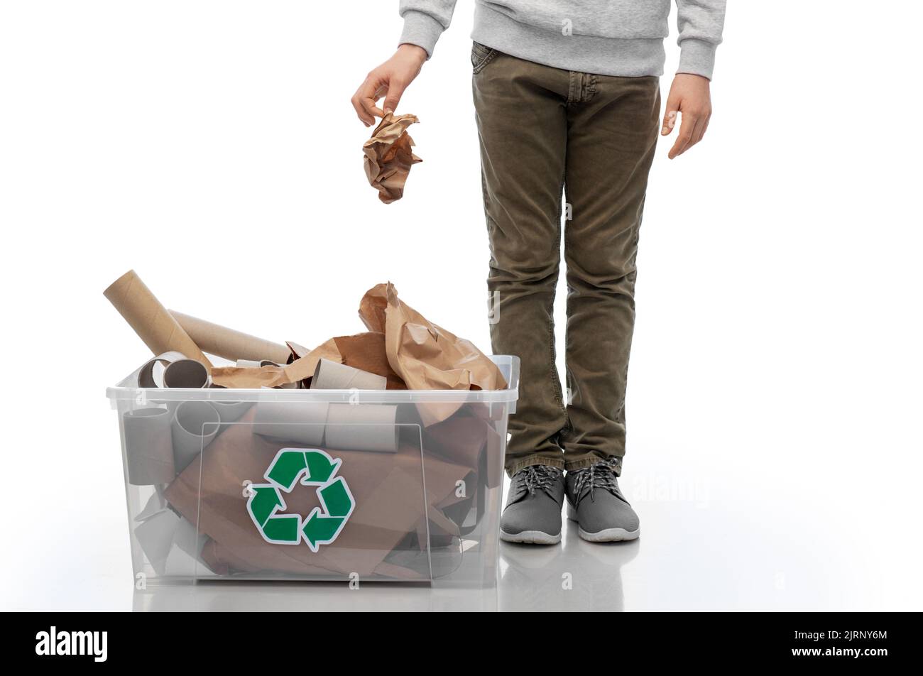 Child throwing garbage hi-res stock photography and images - Alamy