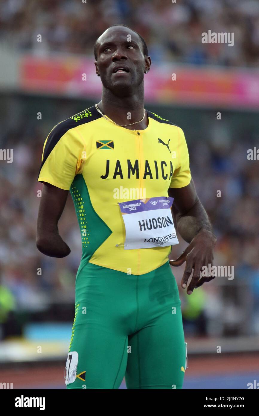 Shane HUDSON of Jamaica in the Men's T45 / T47 100m at the 2022 ...
