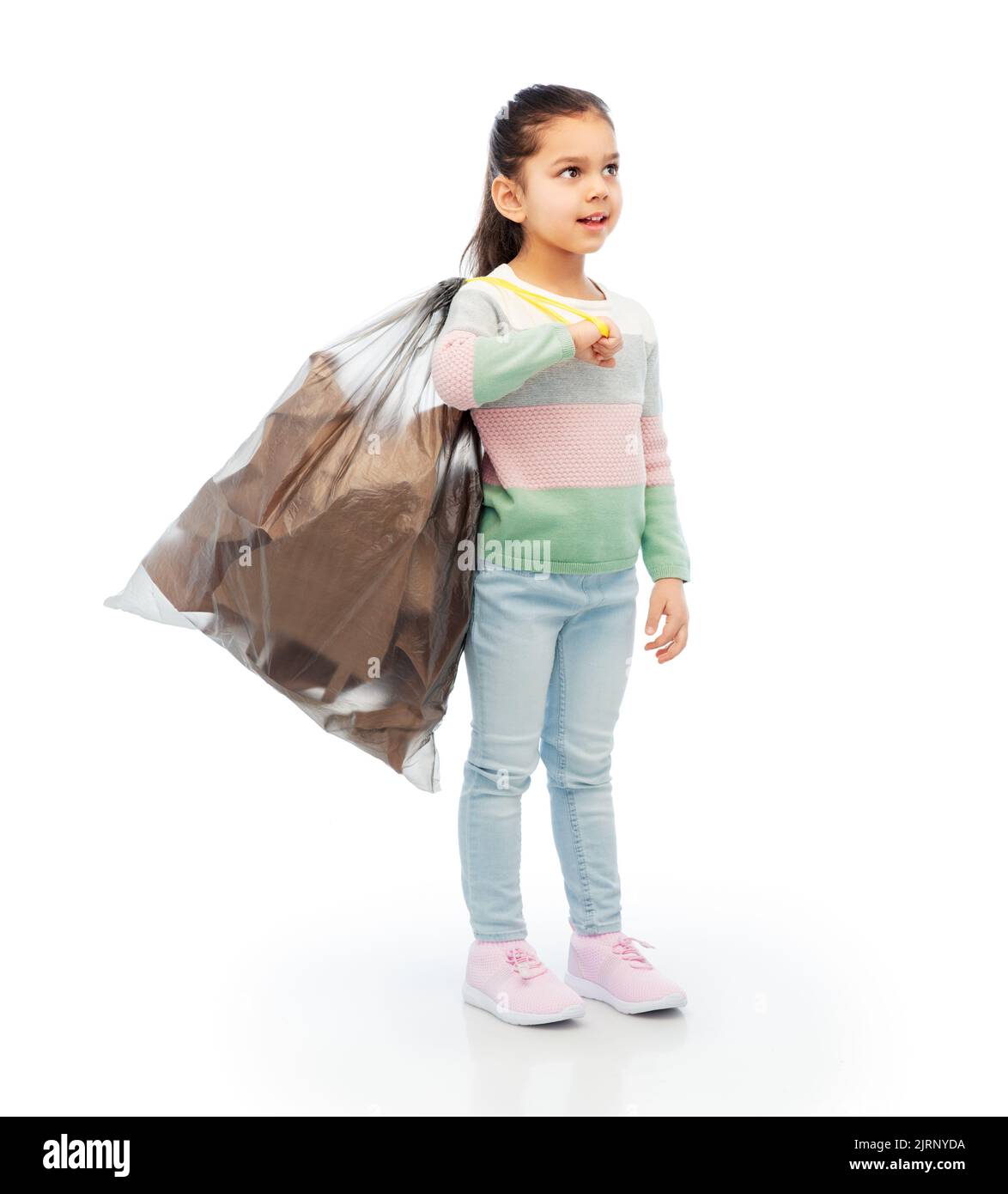 Girl in plastic bag hi-res stock photography and images - Alamy