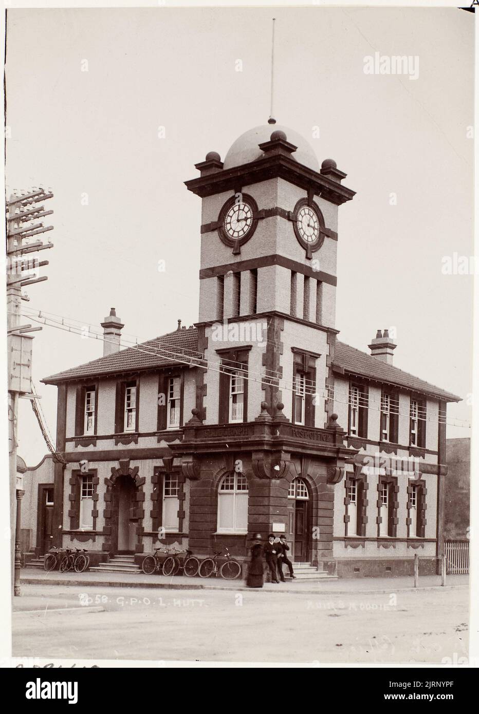 G.P.O. Lower Hutt, Early twentieth century, Dunedin, by Muir & Moodie ...