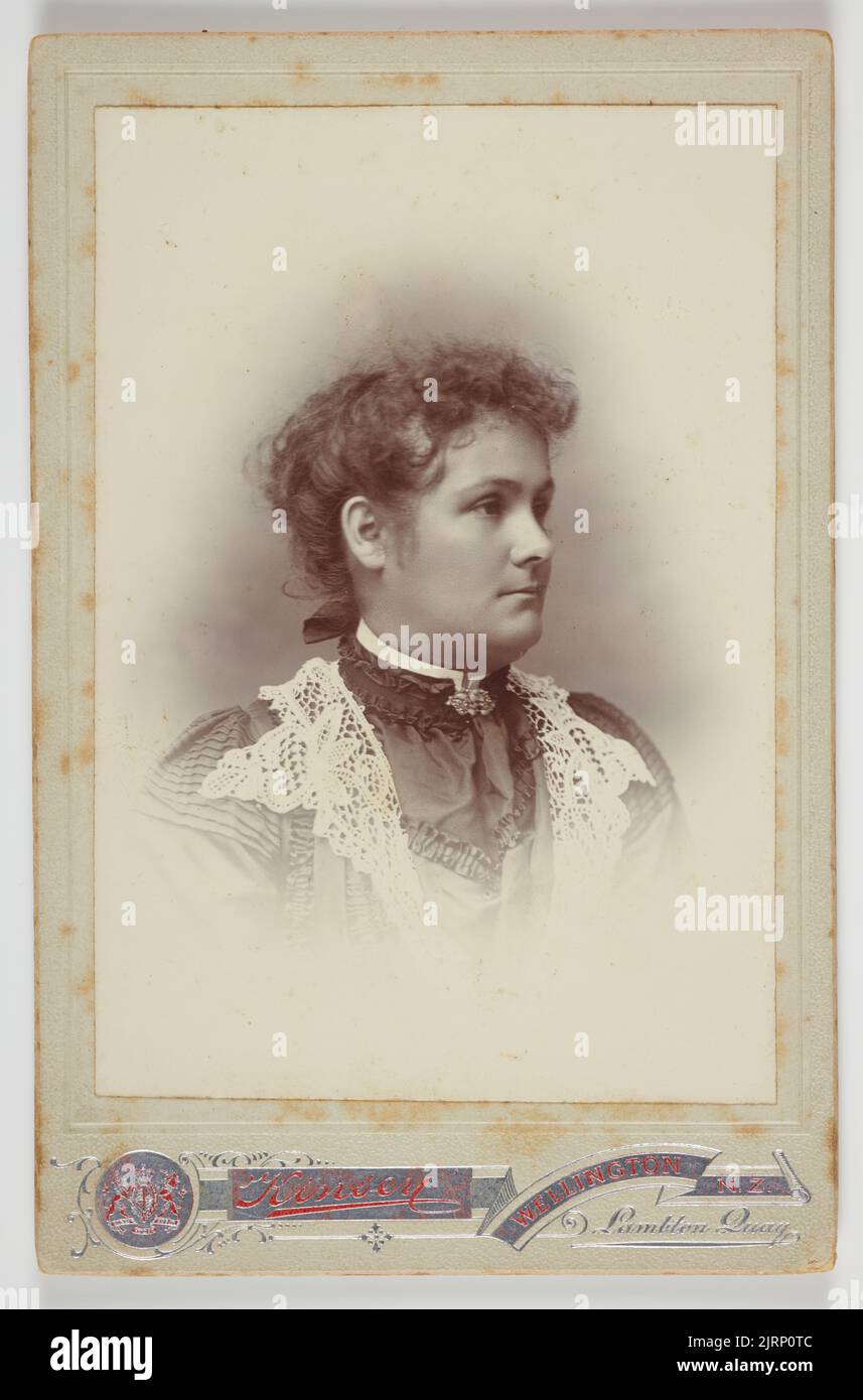 Lily Washington, circa 1890s, Wellington, by William Kinsey. Gift of ...