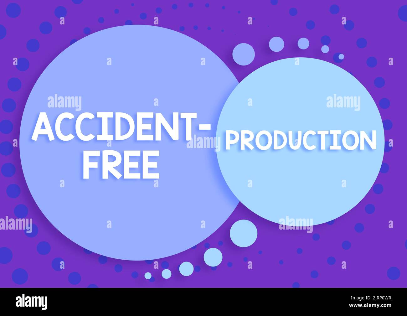 Conceptual display Accident Free Production. Word for Productivity ...