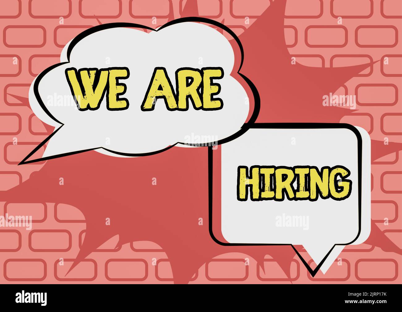 Conceptual caption We Are Hiring. Word Written on Workforce Wanted HR ...