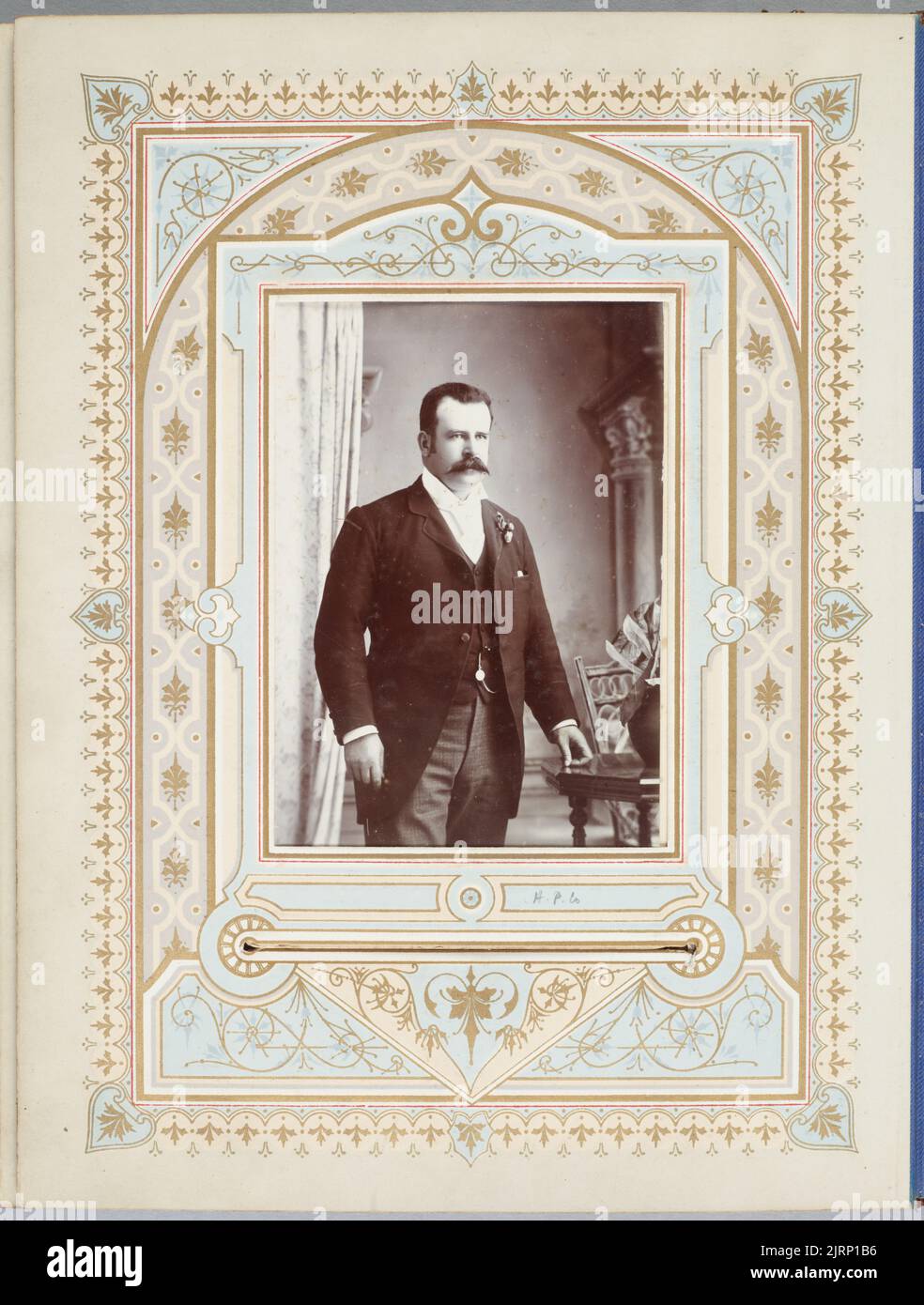 The colonial family album man hi-res stock photography and images - Alamy