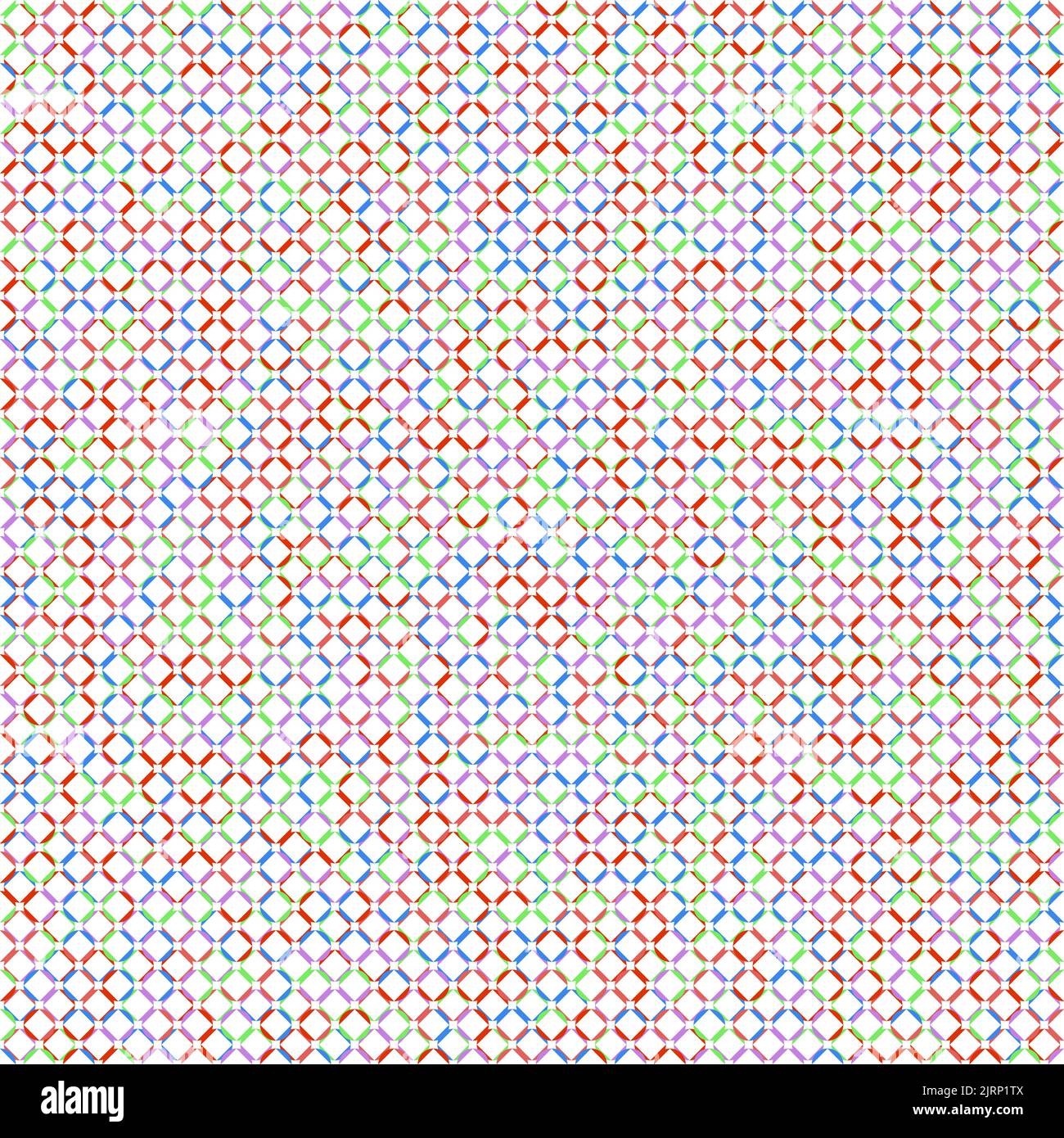 Colorised Rhombuses tiles tessellation pattern illustration Stock ...