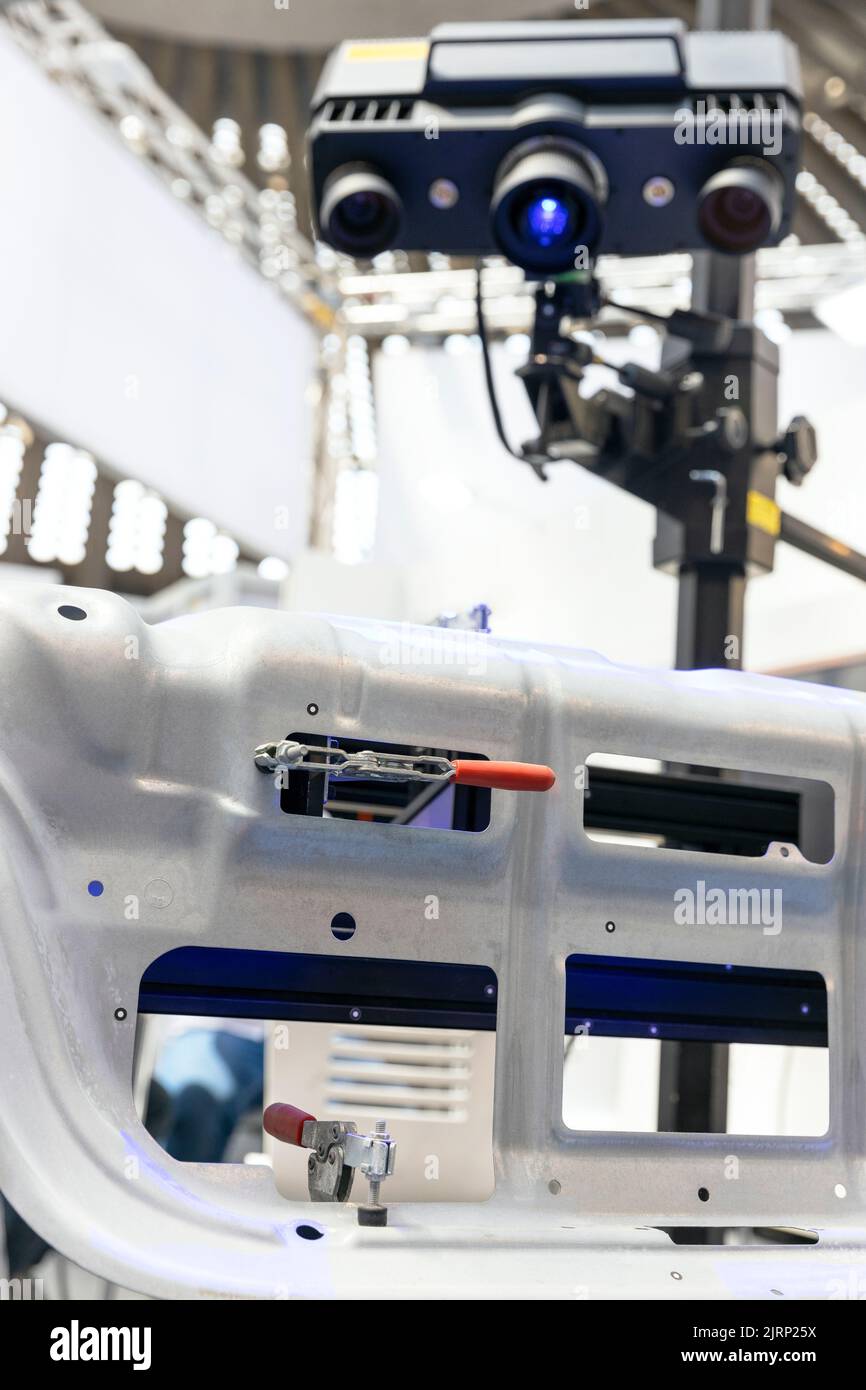 3d camera for quality control and inspection scanning automotive part ...