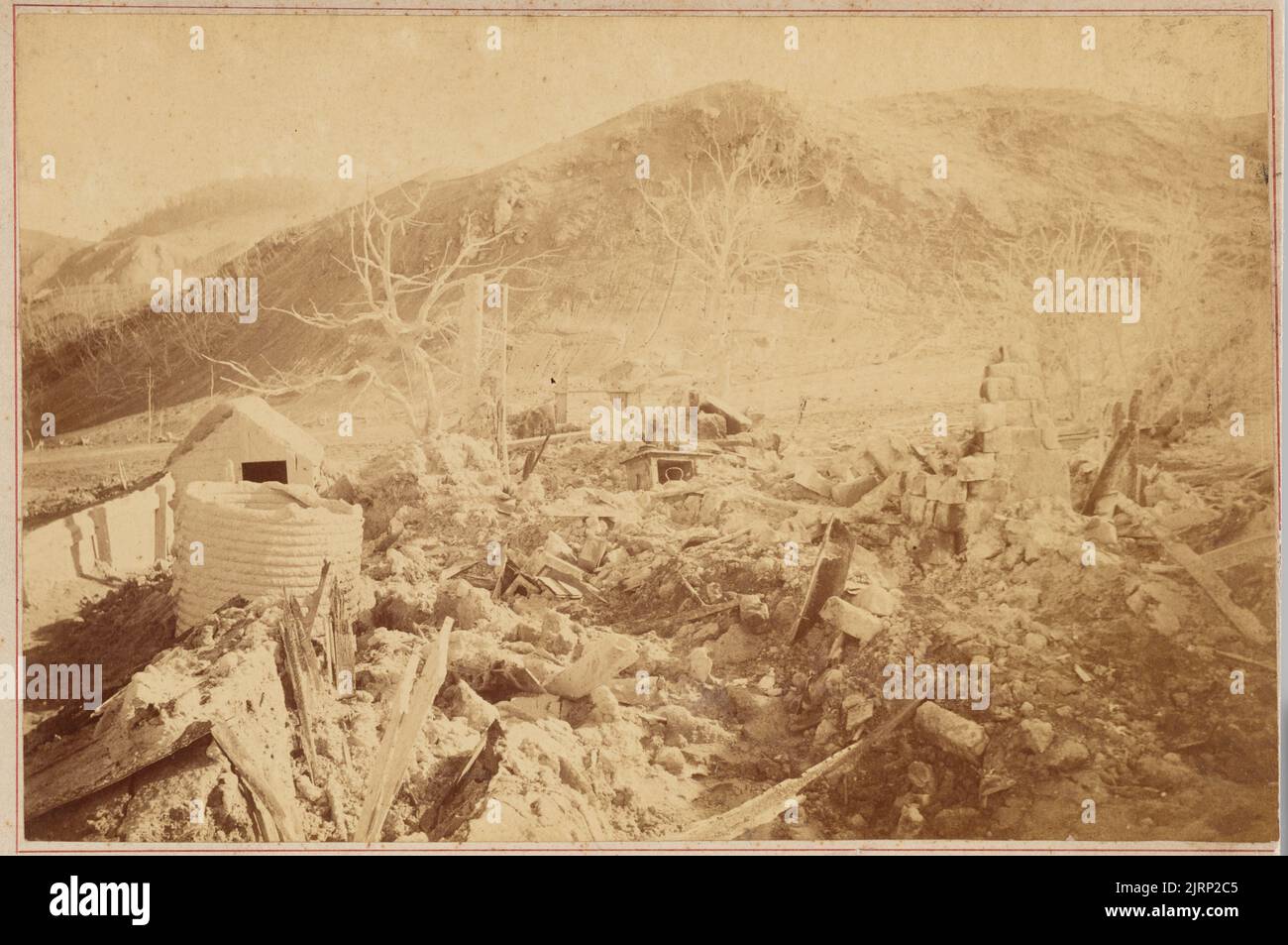 Wairoa ruins of mr hazards house hi-res stock photography and images ...