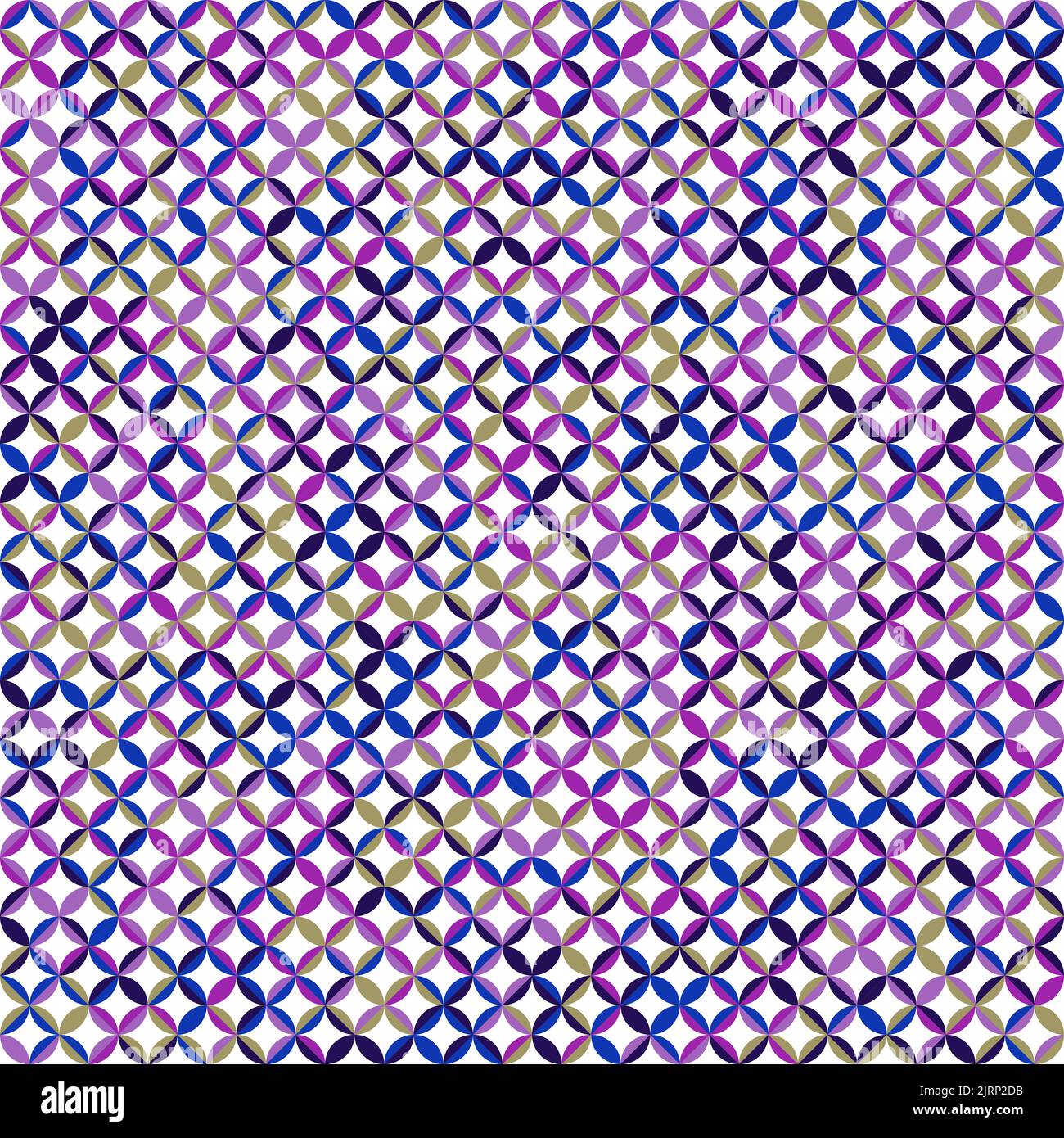 Colorised Rhombuses tiles tessellation pattern illustration Stock ...