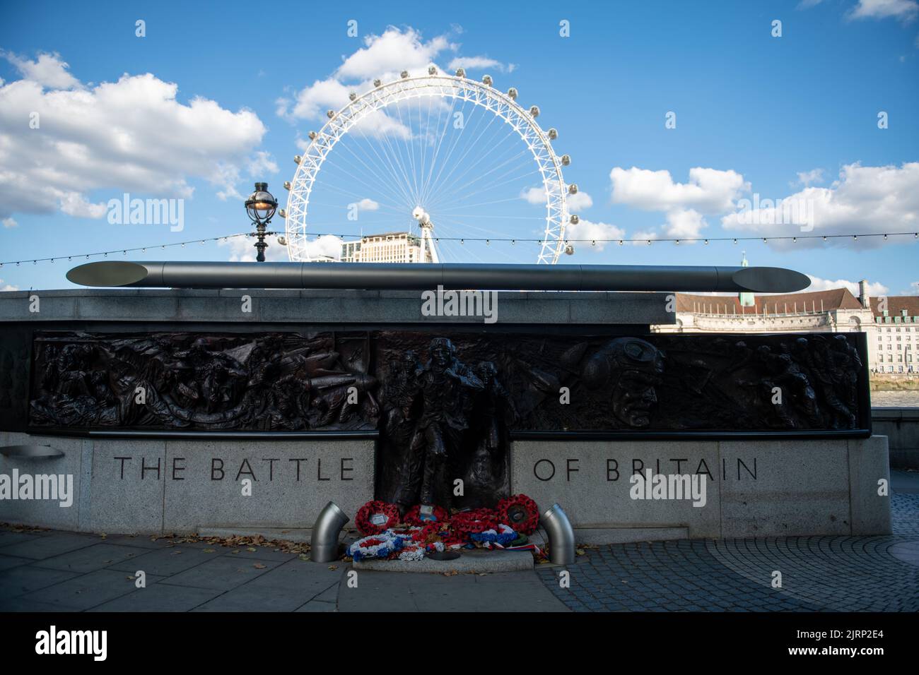 The Battle of Britain Monument, London Stock Photo - Alamy