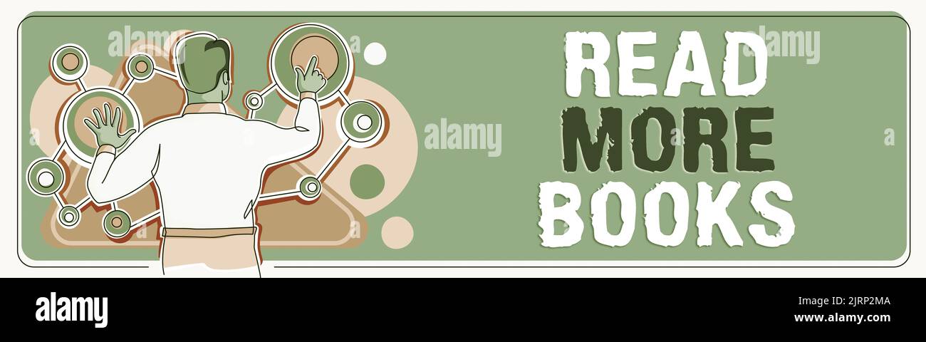 Conceptual caption Read More Books. Internet Concept Increase your ...