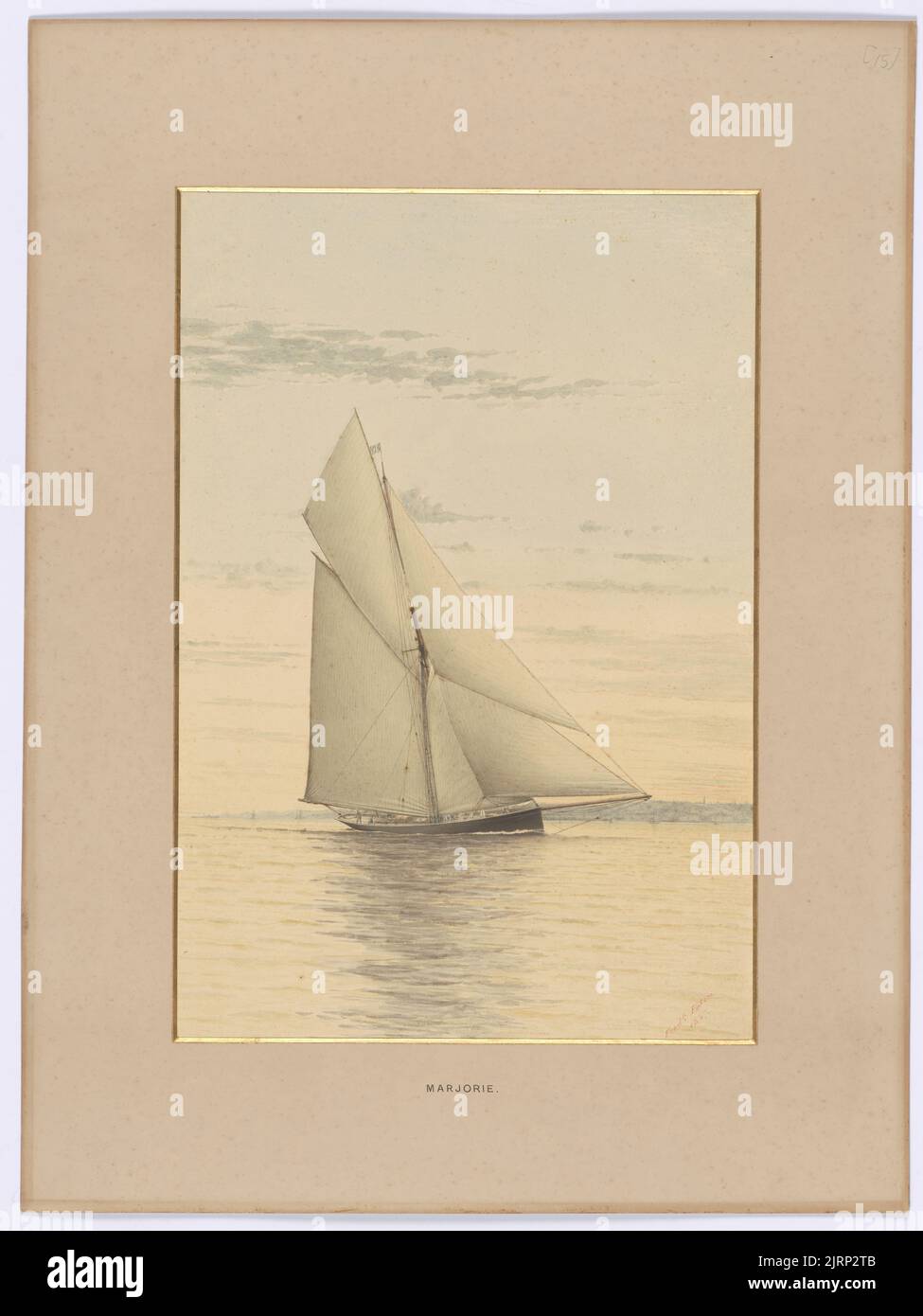 Marjorie, 1887, by Frederick Paton Stock Photo - Alamy