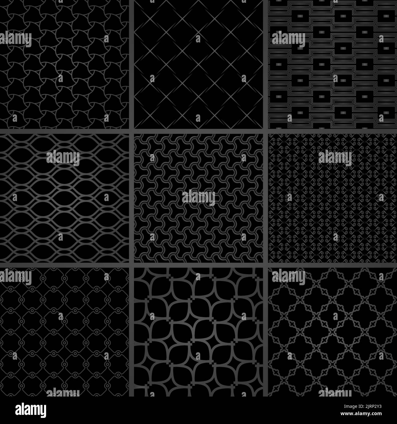 Set of seamless geometric patterns for your designs and backgrounds ...