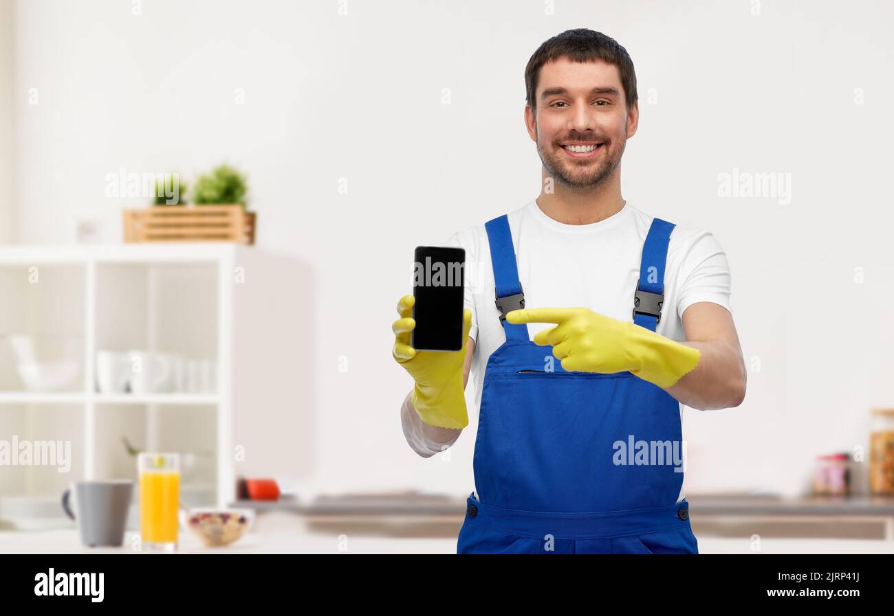 Kitchen worker professional cleaning hi-res stock photography and ...