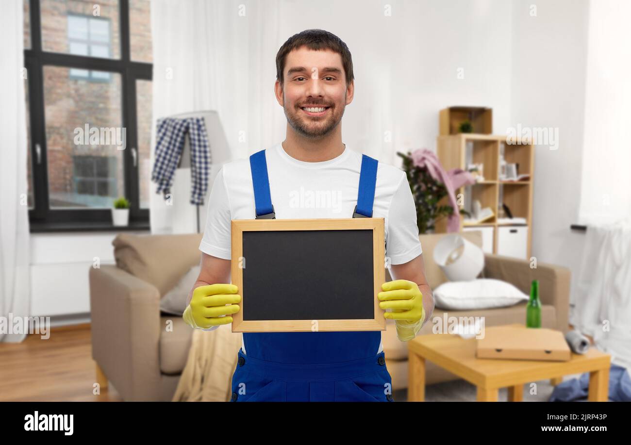 Male house cleaner hi-res stock photography and images - Alamy