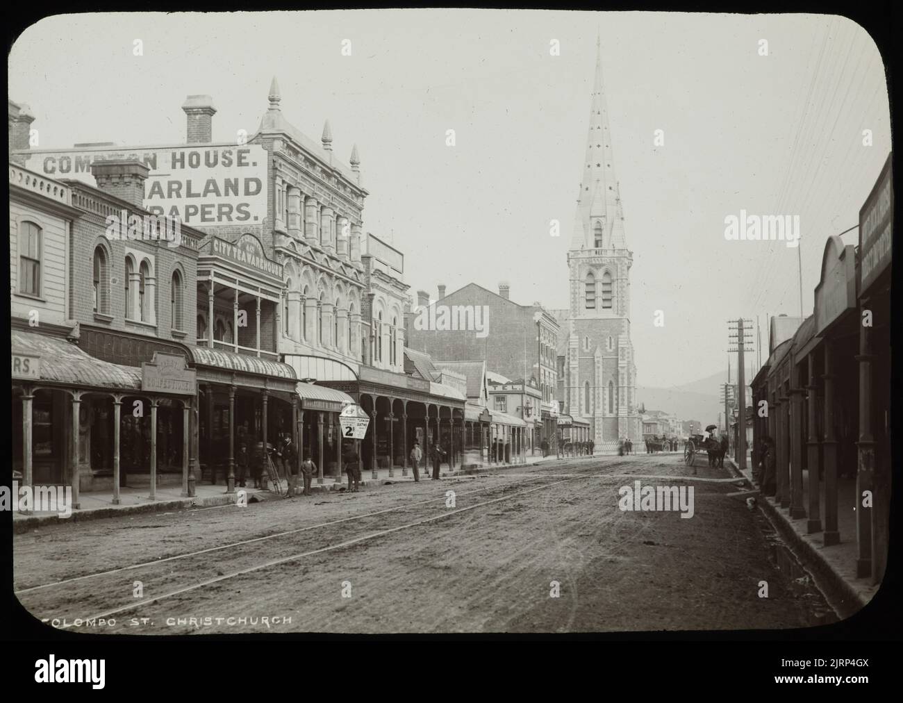Christchurch colombo street hi-res stock photography and images - Alamy